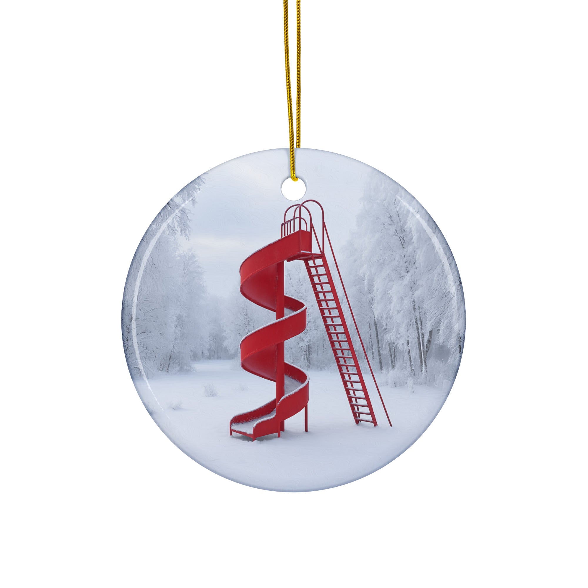 Crapo Park Curly Slide Ornament – Burlington, Iowa – Burlington Vintage ...